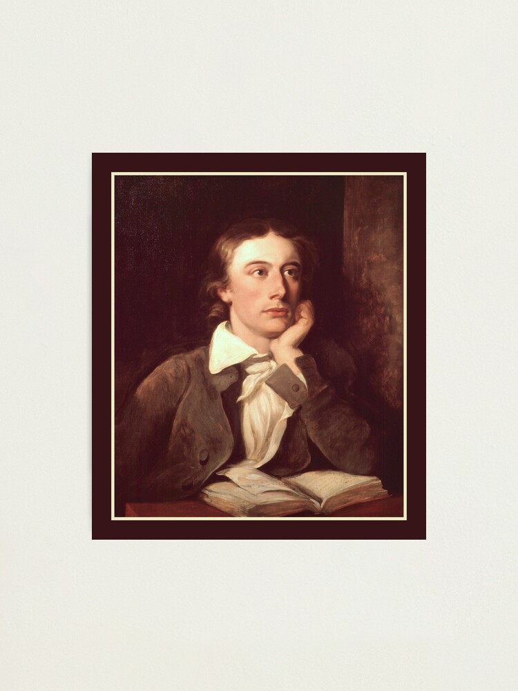 "John Keats Portrait Painting" Photographic Print for Sale by ...