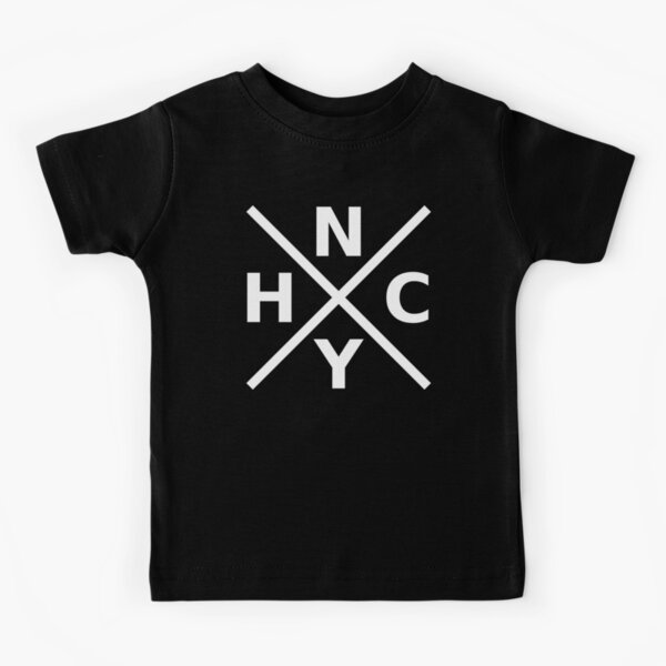 "NYHC - New York Hardcore Logo White Font" Kids T-Shirt for Sale by ...