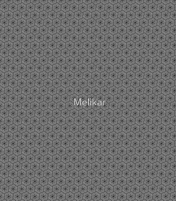 "Hexagon Pattern" by Melikar | Redbubble