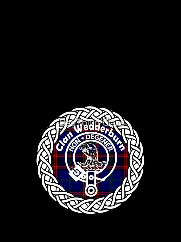 "Clan Wedderburn surname last name tartan crest badge" iPhone Case for ...