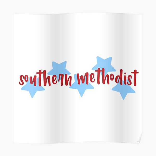 "SMU Sticker" Poster by tatummsmith | Redbubble