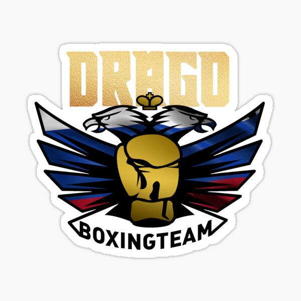 "Drago Boxing Team" Sticker by FantasySkyArt | Redbubble