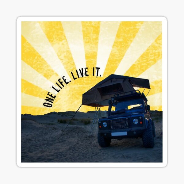 Stickers sur le thème One Life Live It | Redbubble