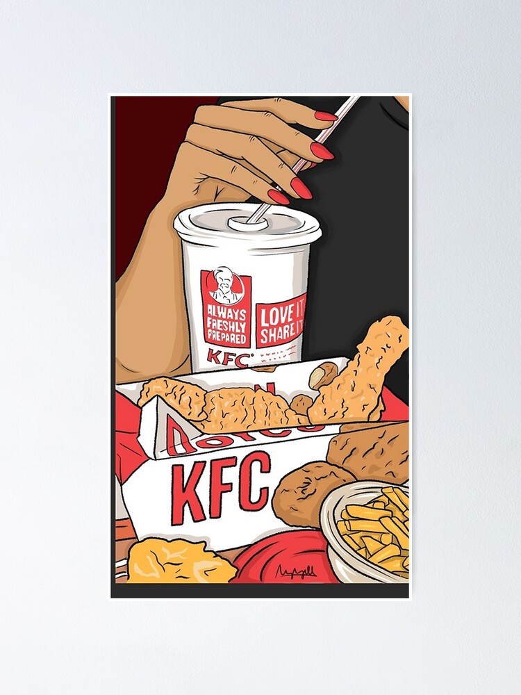 "KFC" Poster by gaeshay | Redbubble