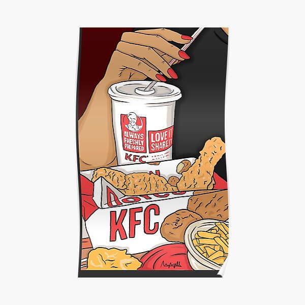 "KFC" Poster by gaeshay | Redbubble