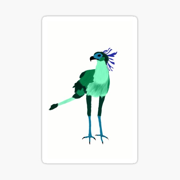 "Augurey the Irish Phoenix" Sticker by kaleighmac714 | Redbubble