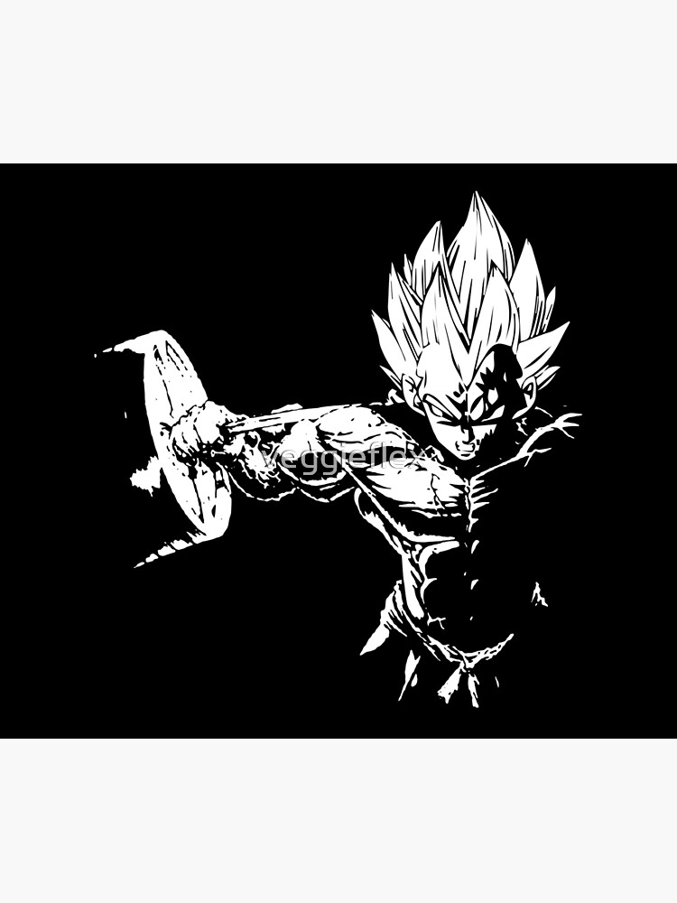 Vegeta Hardcore Squat - Leg Day Motivational Tapestry