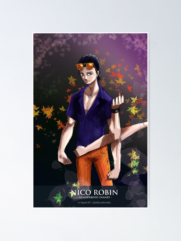 "Robin Genderbend Fanart" Poster for Sale by SamZhengArt | Redbubble