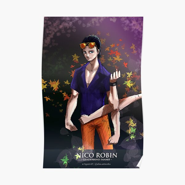 "Robin Genderbend Fanart" Poster for Sale by SamZhengArt | Redbubble