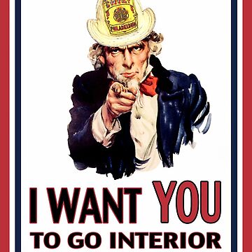 "Uncle Sam Firefighter" Premium T-Shirt for Sale by barbellbatt | Redbubble