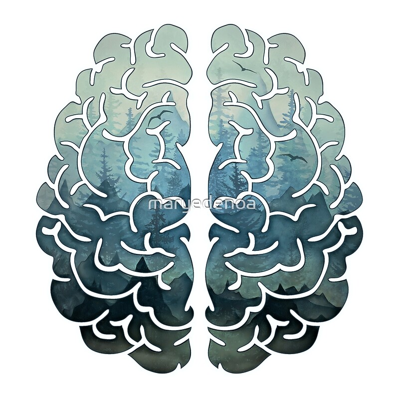 "The Natural State Of Mind" by maryedenoa | Redbubble