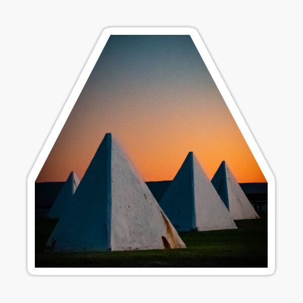 "Pyramid" Sticker for Sale by Tesscali-Images | Redbubble