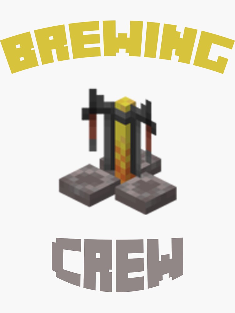 "Brewing Crew" Sticker by cleverth | Redbubble