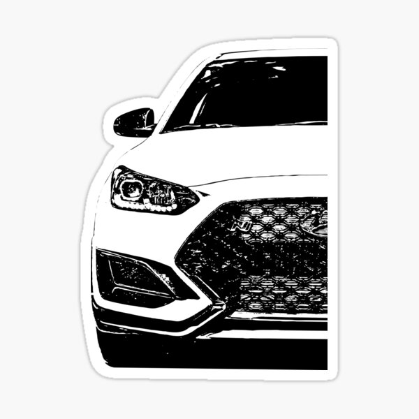 Veloster Stickers | Redbubble
