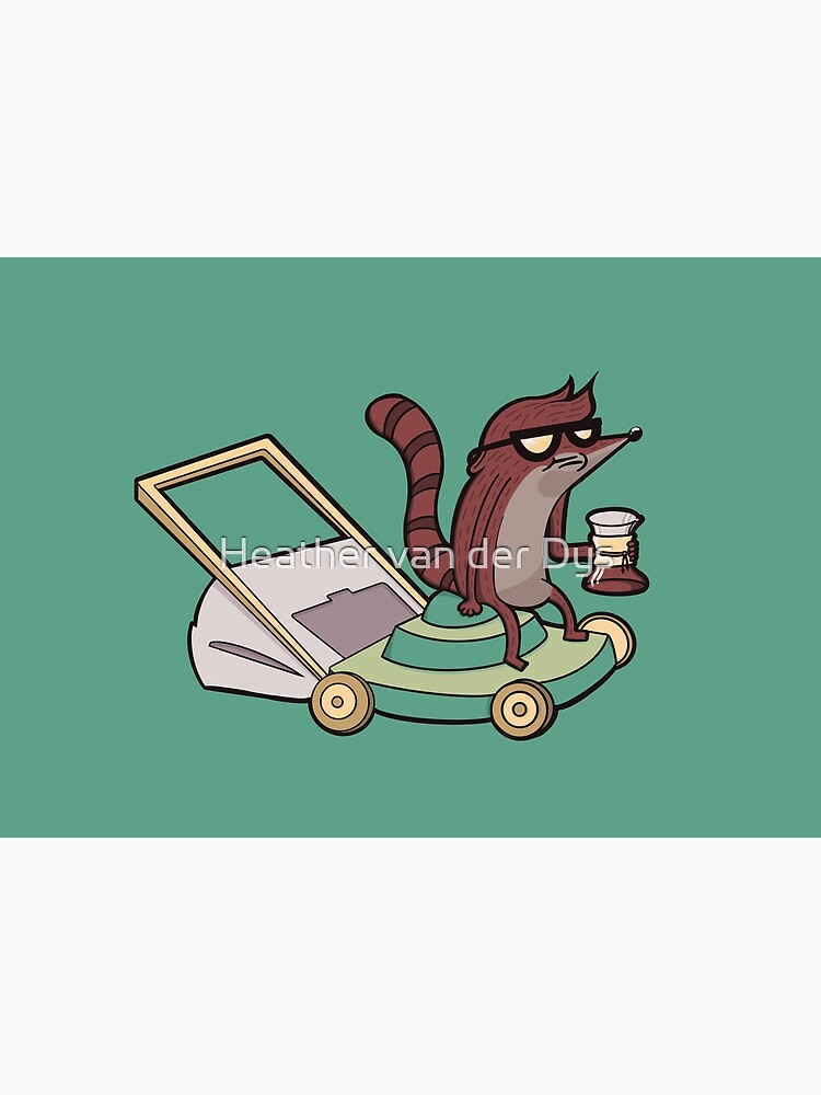 "Hipster Coffee & Rigby" Art Print for Sale by vanderdys | Redbubble