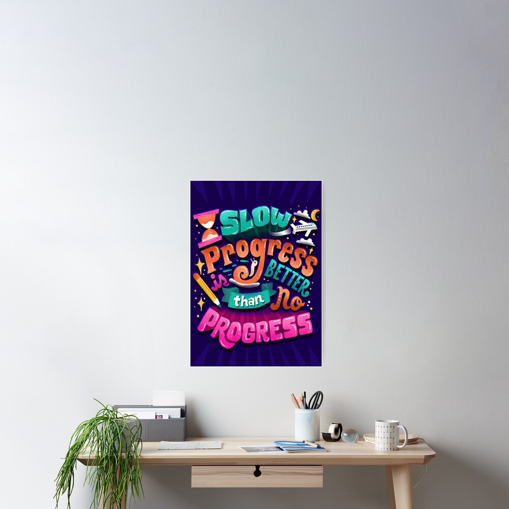 "Progress" Poster by risarodil | Redbubble