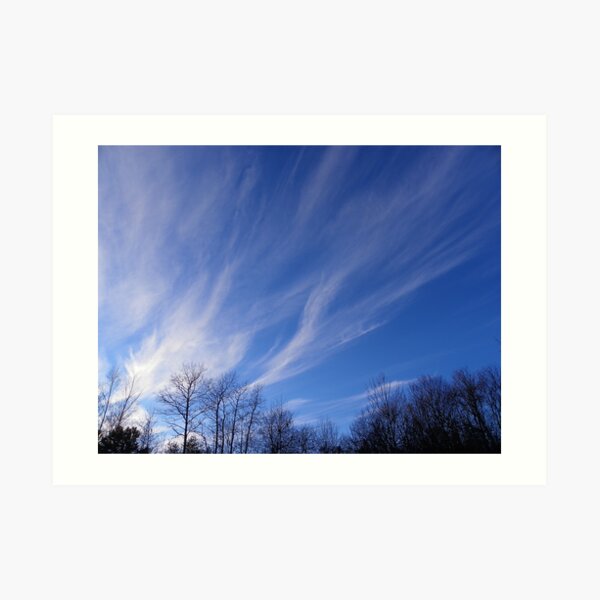 Wispy Clouds Art Prints | Redbubble