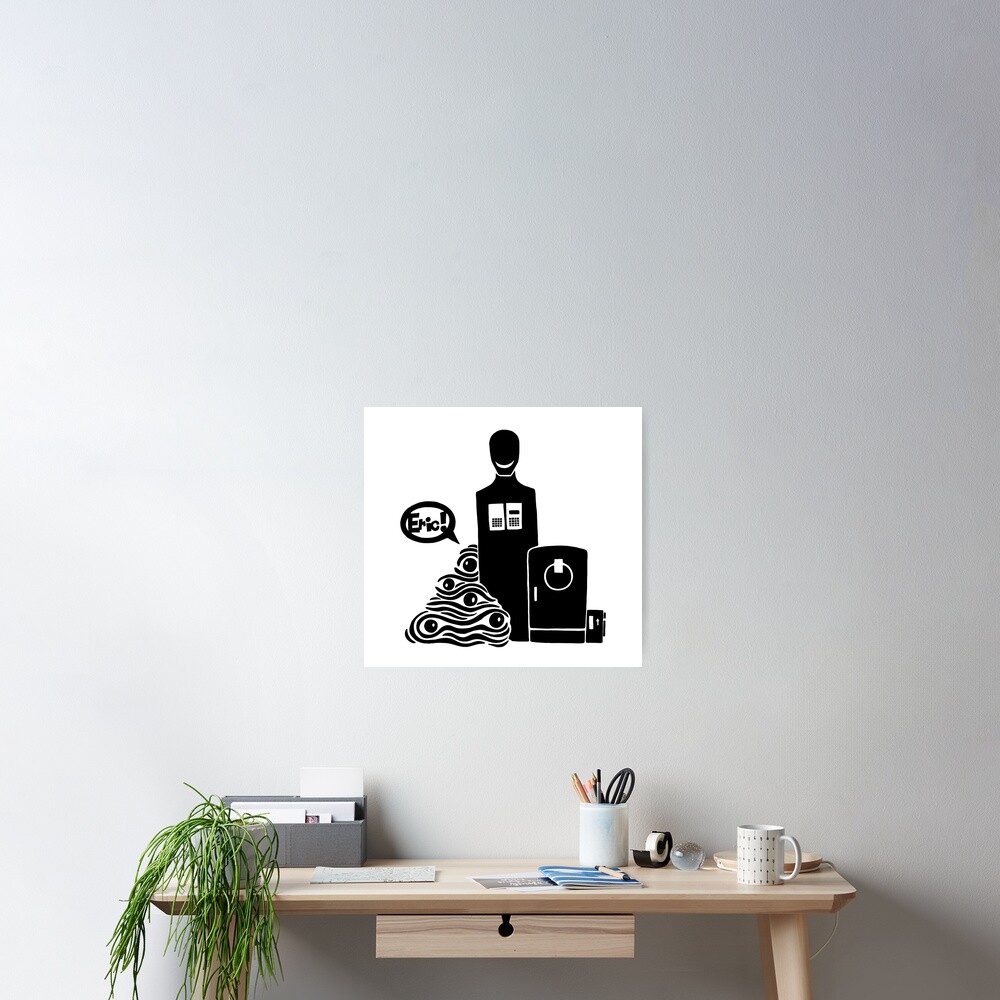 Póster «SCP - Eric (SCP-066)» de GillyTheGhillie | Redbubble