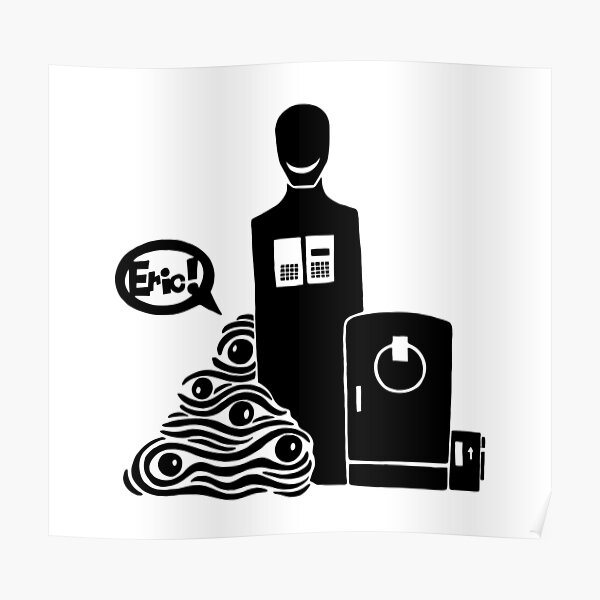 Póster «SCP - Eric (SCP-066)» de GillyTheGhillie | Redbubble