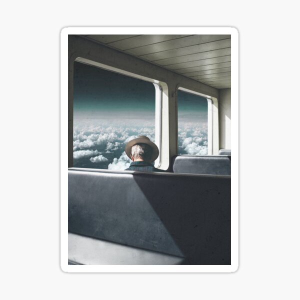 "destination nowhere" Sticker by faulchiller | Redbubble