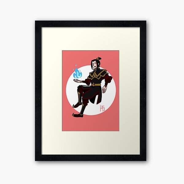 "Princess Azula" Framed Art Print for Sale by Kathi9000 | Redbubble