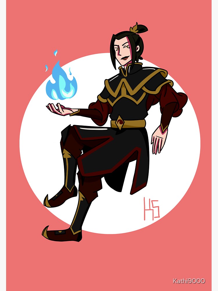 "Princess Azula" Sticker for Sale by Kathi9000 | Redbubble