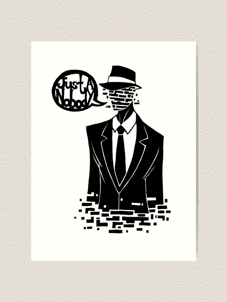 "SCP - Nobody" Art Print for Sale by GillyTheGhillie | Redbubble