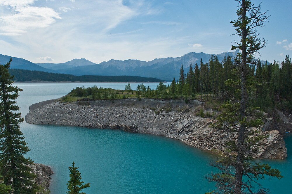 "Abraham Lake, Alberta" by ArianaMurphy | Redbubble