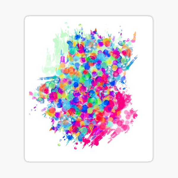 "Splat" Sticker for Sale by BerylBez | Redbubble