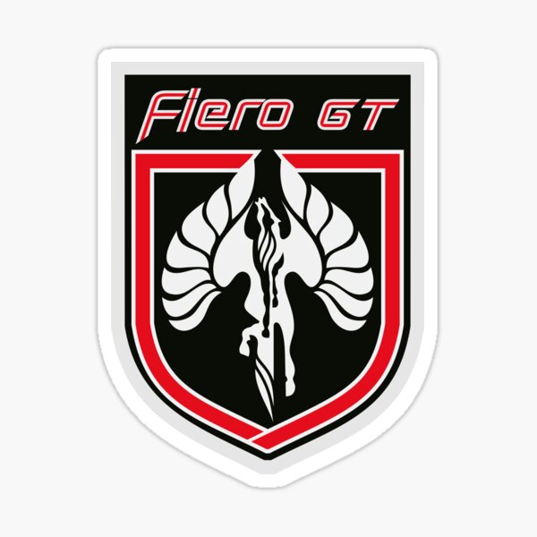 "Fiero GT" Sticker for Sale by PetrolHeads | Redbubble