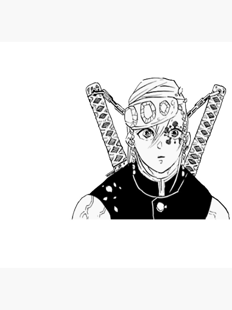 "Kimetsu Yaiba No (Demon Slayer) - Tengen Uzui" Art Print by QUENTINR ...