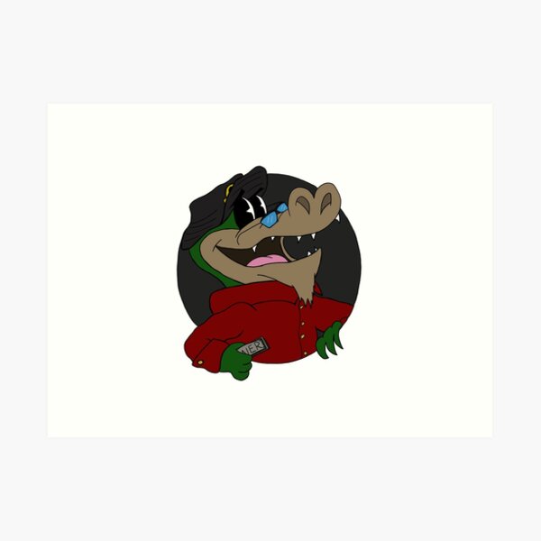 "Swampy Logo" Art Print for Sale by zrtwrk | Redbubble