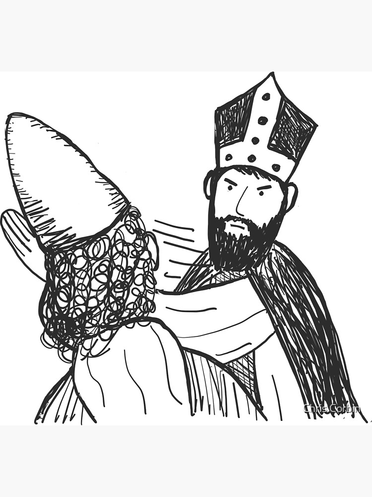 "St. Nicholas and Arius" Art Print by Ccorbin2 | Redbubble