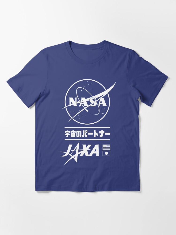"NASA JAXA Space partners 宇宙 の パ ー ト ナ ー (white)" T-shirt for Sale by sunrise1976 | Redbubble ...