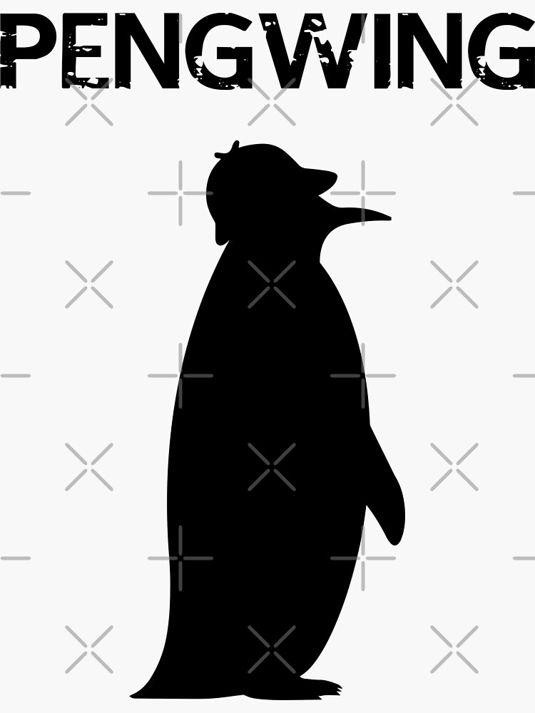 "Pengwing" Sticker for Sale by fandemonium | Redbubble
