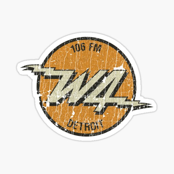 "W4 Detroit" Sticker for Sale by jacobcdietz | Redbubble