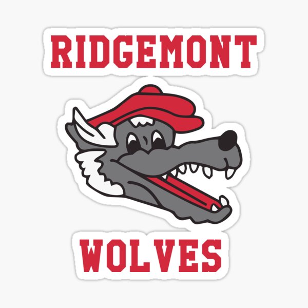 "Ridgemont High Wolves (Fast Times)" Sticker for Sale by fandemonium ...