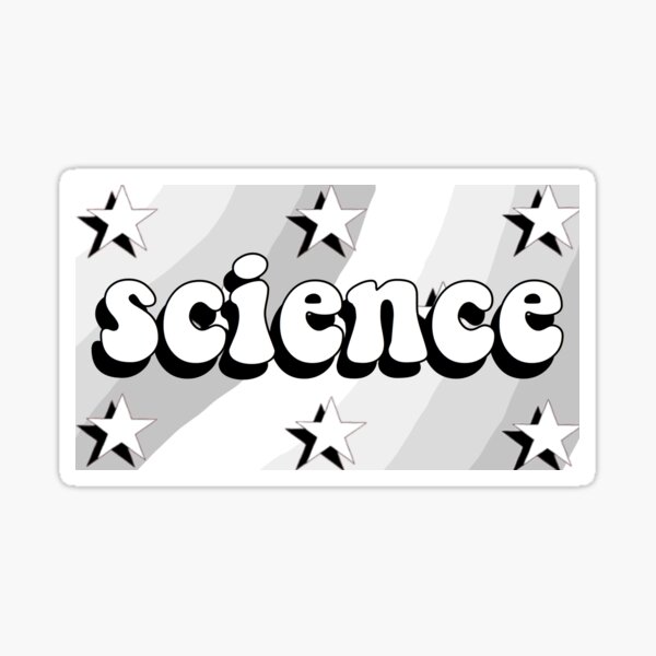 "Science Sticker" Sticker by huladesigns | Redbubble