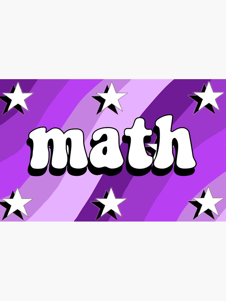 "Math Sticker" Sticker by huladesigns | Redbubble