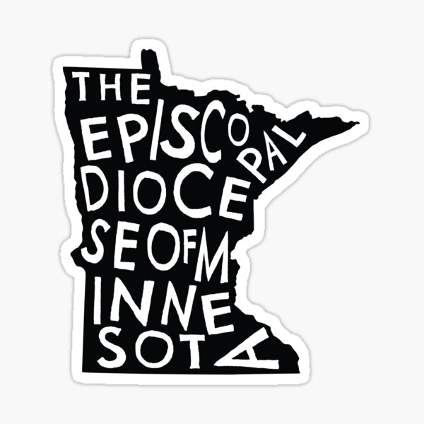"Episcopal Diocese of Minnesota (Gold)" Sticker by Ccorbin2 | Redbubble