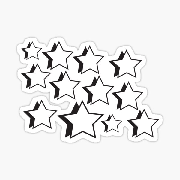 "Vsco Stars Pack" Sticker for Sale by blissery | Redbubble