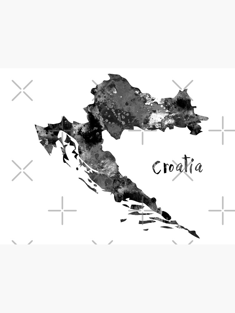 "Croatia map, Croatia" Poster for Sale by Rosaliartbook | Redbubble