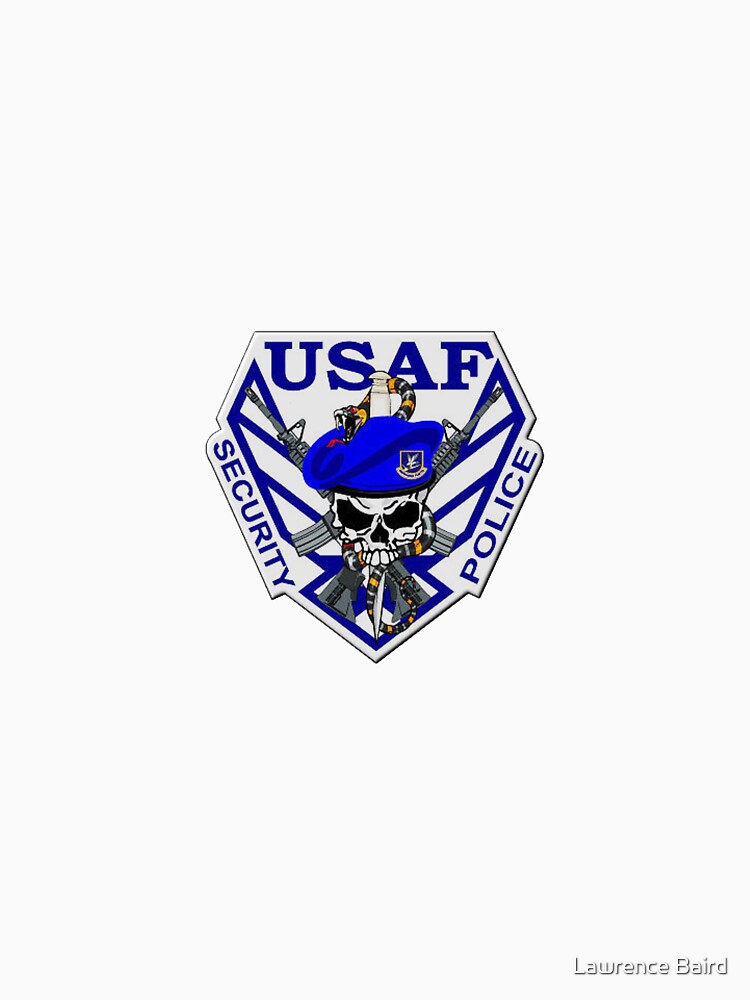 "USAF Security Police" T-shirt by lawrencebaird | Redbubble