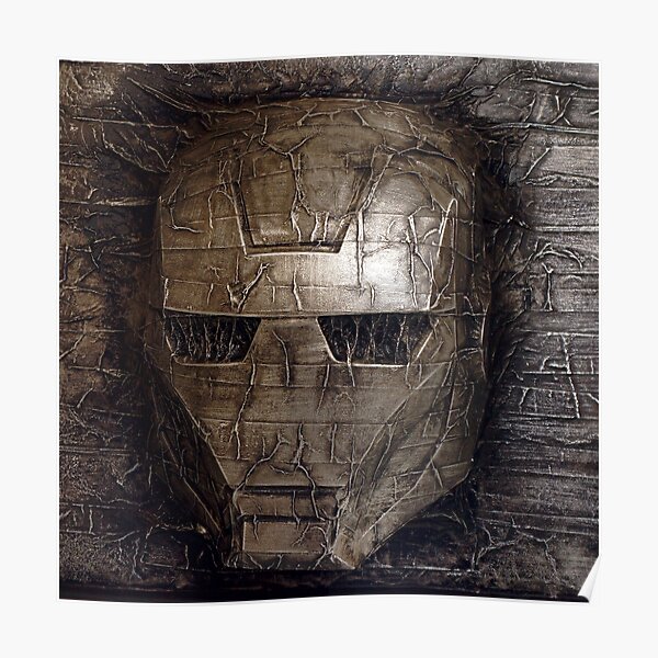 "Karbon Kast Red Iron" Poster by truaxdesigns | Redbubble