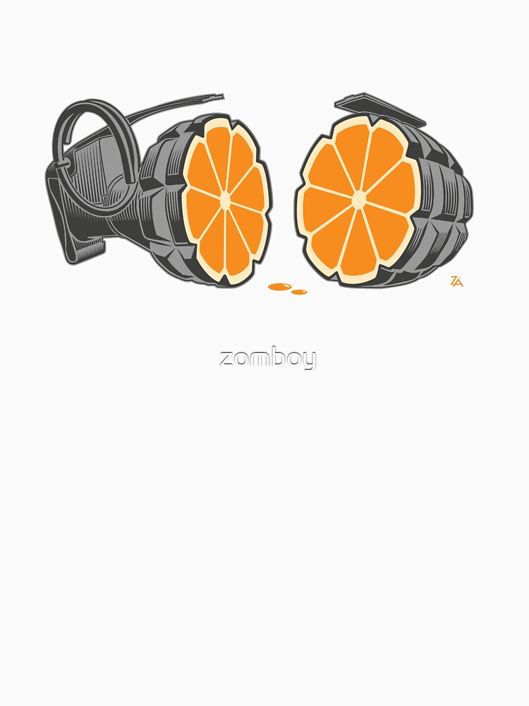 "Make Juice Not War" T-shirt for Sale by zomboy | Redbubble | orange t ...