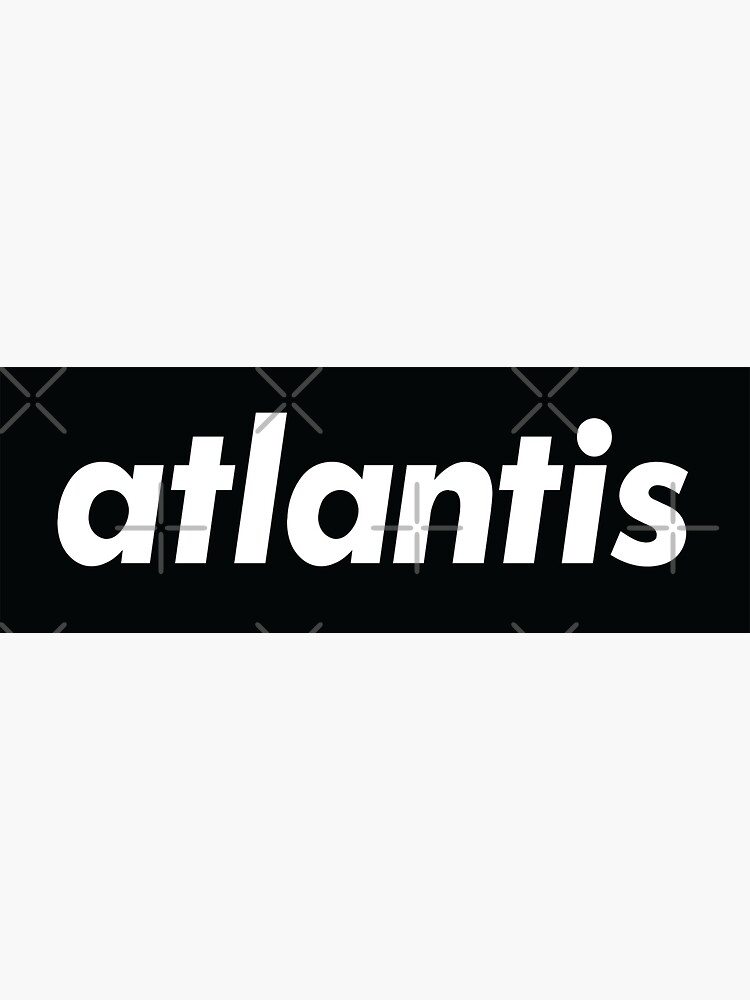 "Atlantis Atlanteans" Sticker for Sale by ProjectX23 | Redbubble