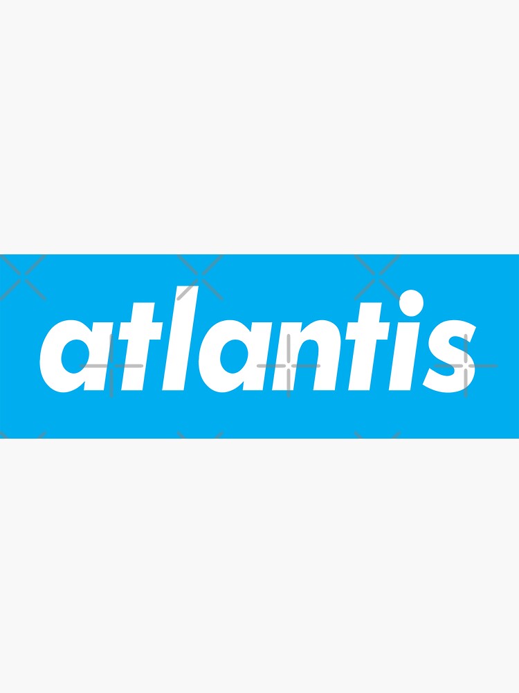 "Atlantis Atlanteans" Sticker by ProjectX23 | Redbubble