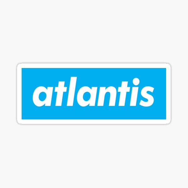 "Atlantis Atlanteans" Sticker by ProjectX23 | Redbubble