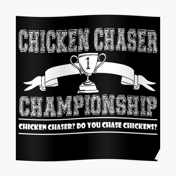 "Fable - Chicken Chaser Championship" Poster by PantherLilyz | Redbubble