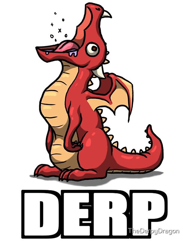 "Derpy Dragon" by TheDerpyDragon | Redbubble